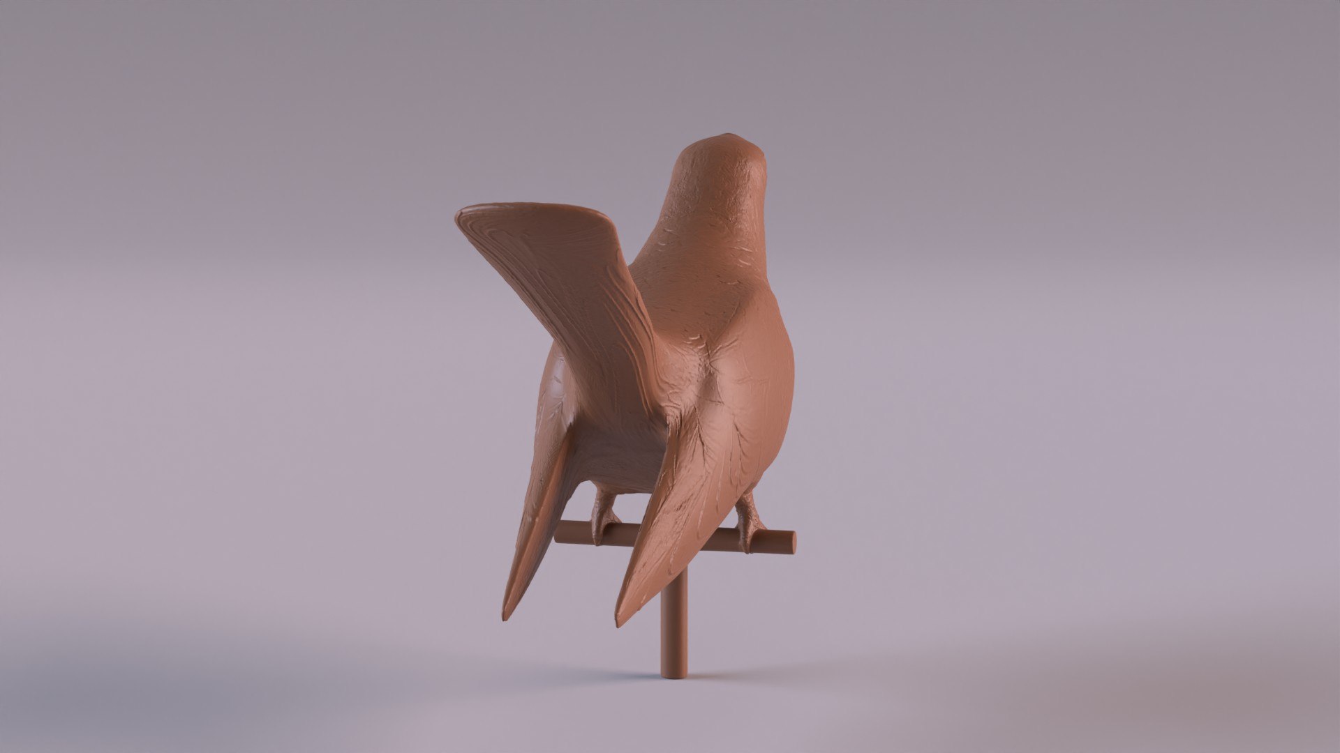 3d Max Bird Printable