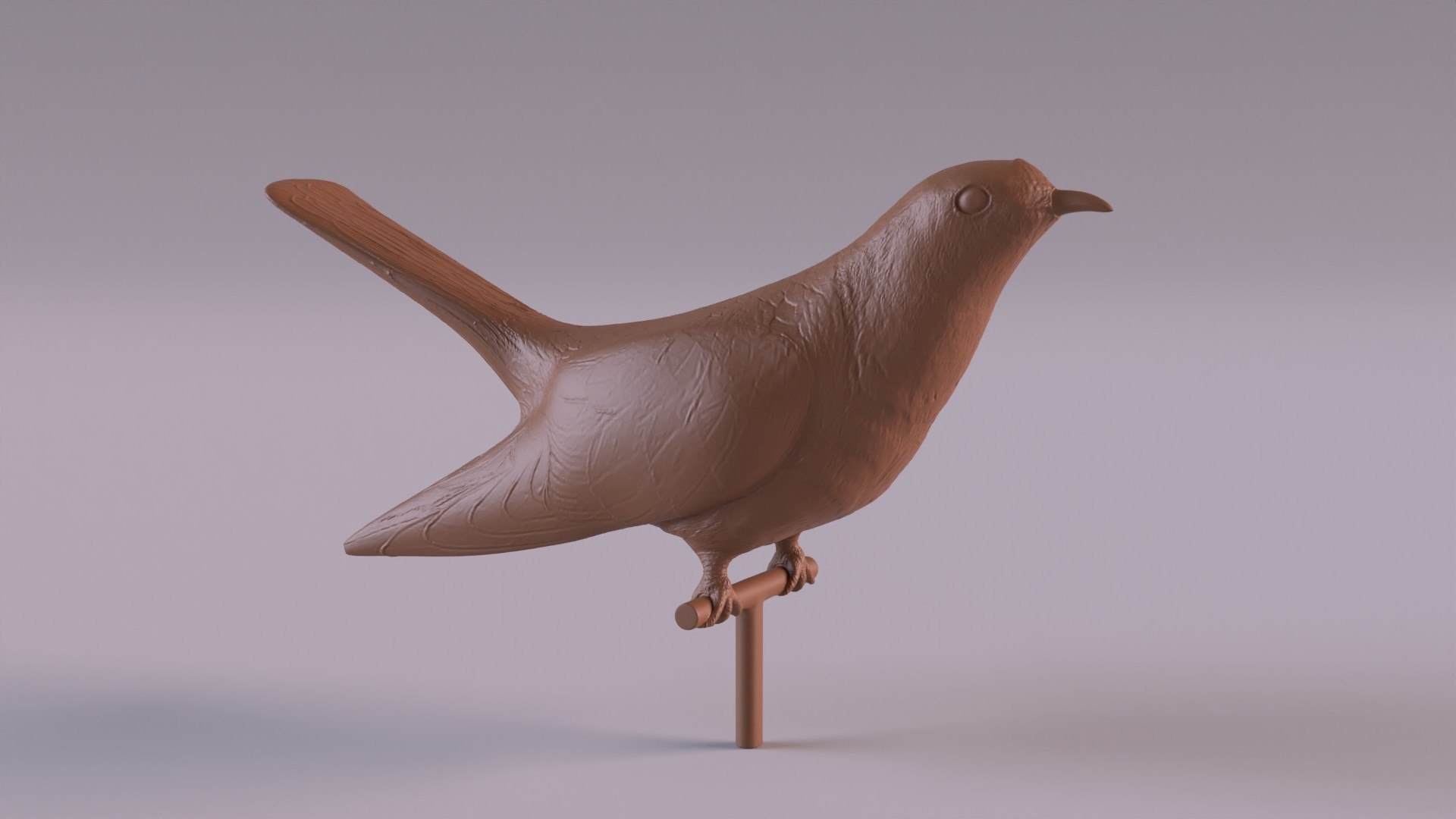 3d Max Bird Printable