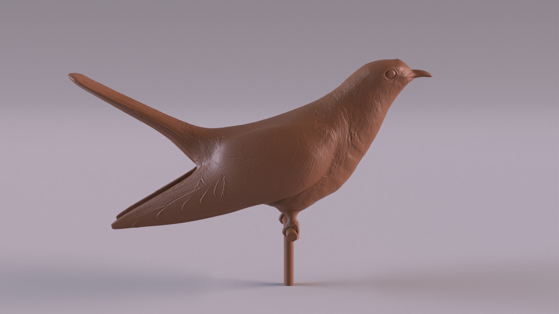 3d Max Bird Printable