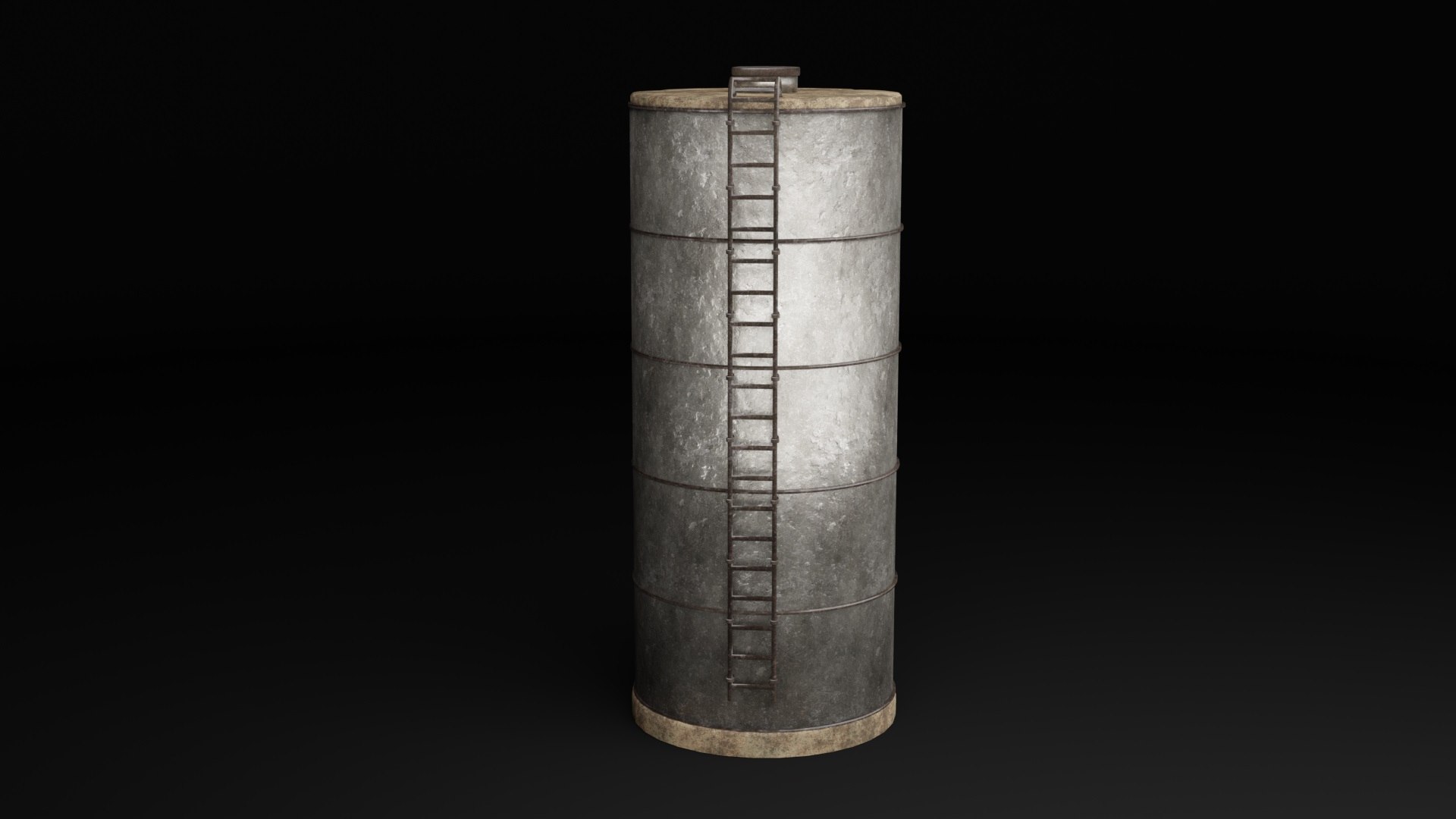 3D POST APO SILOS SILO CONTAINER OLD TANK DESTROYED COLLECTION ...