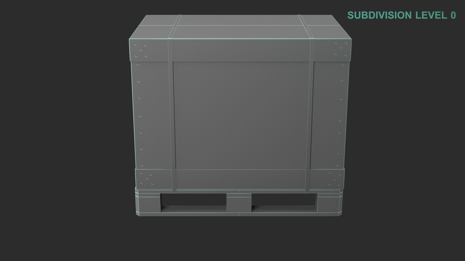 Pallet With Box 3D - TurboSquid 1991074