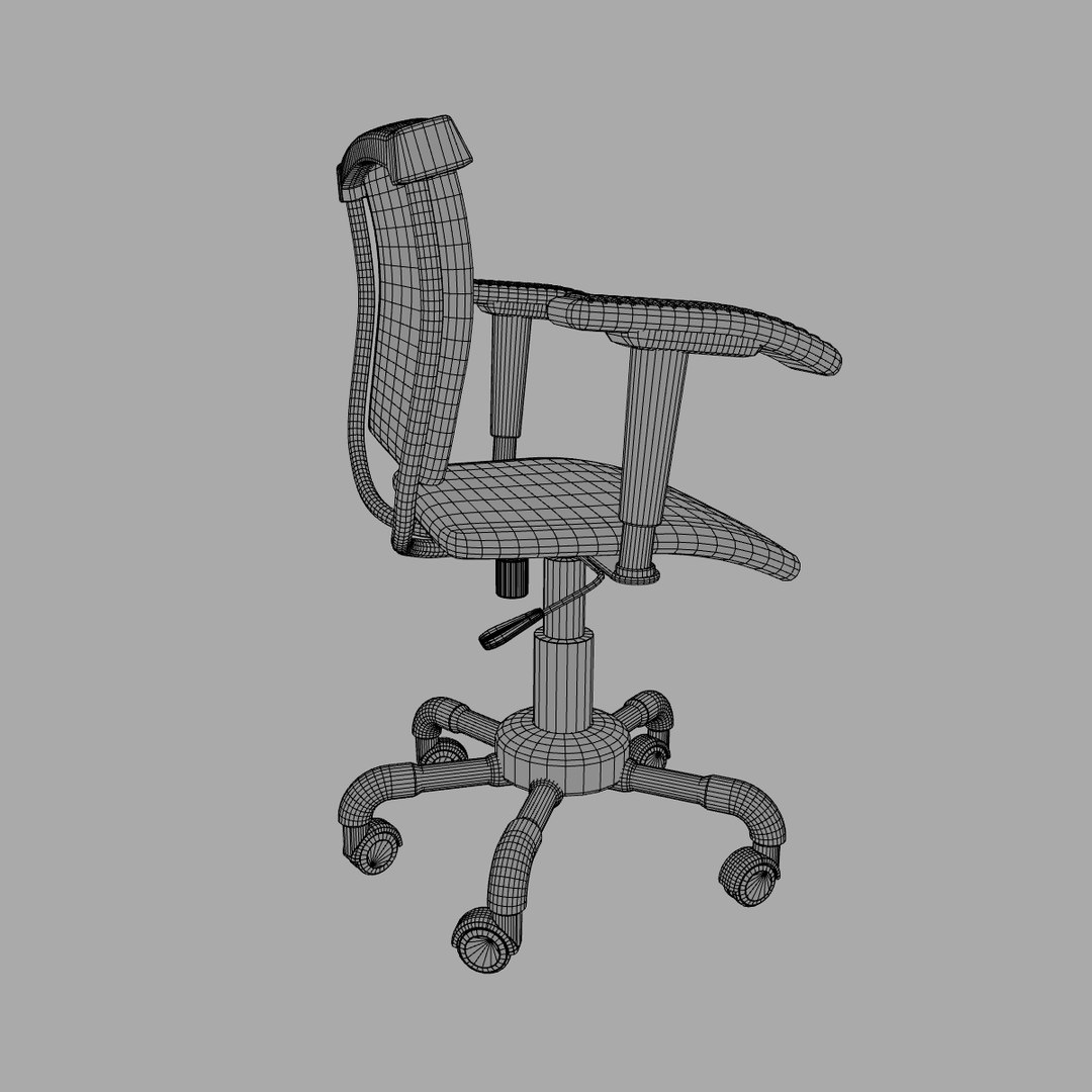 3d Office Chair - Model