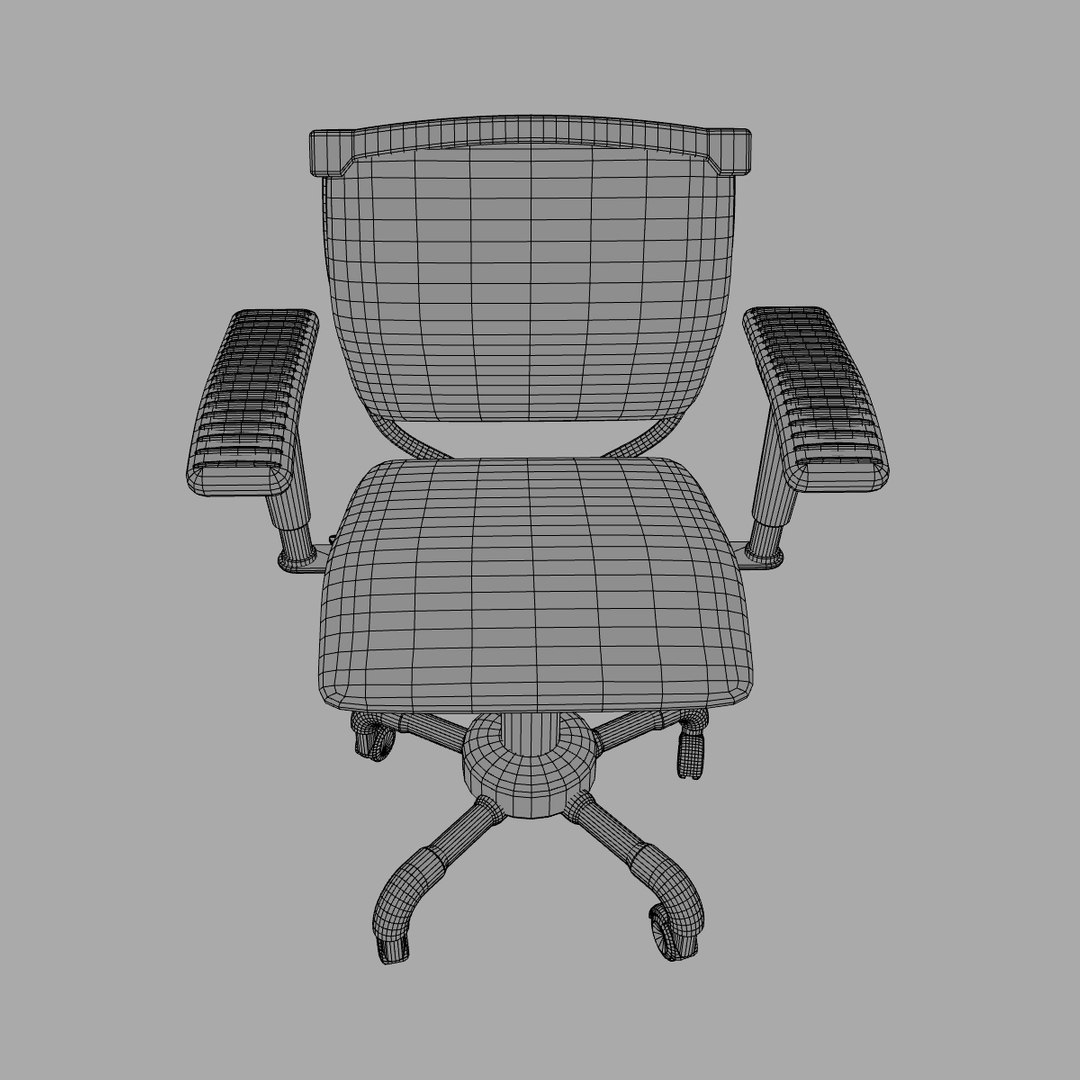 3d Office Chair - Model