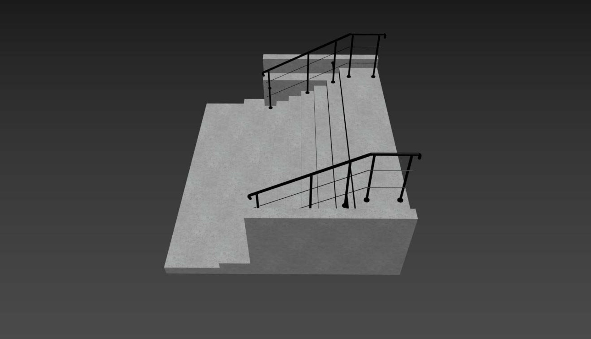 Free Stairs 3D Model - TurboSquid 2152546