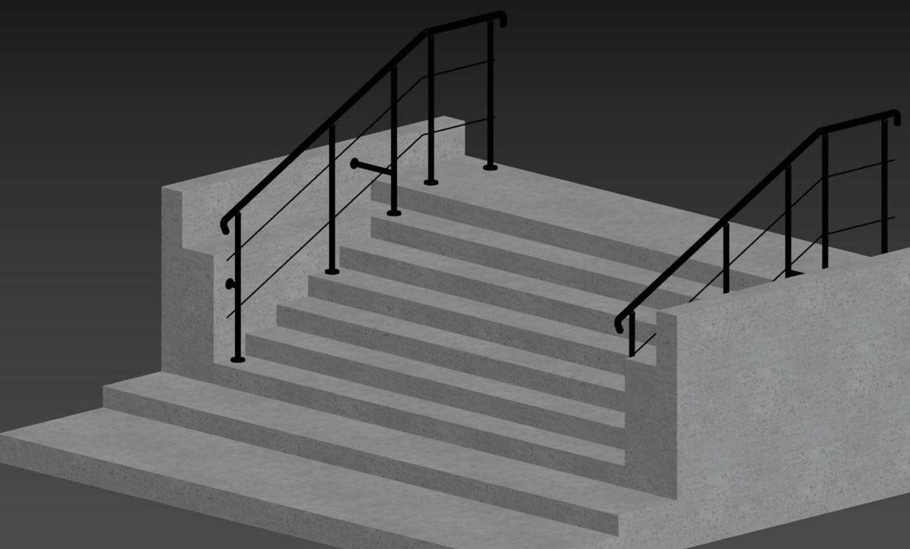 Free Stairs 3D Model - TurboSquid 2152546