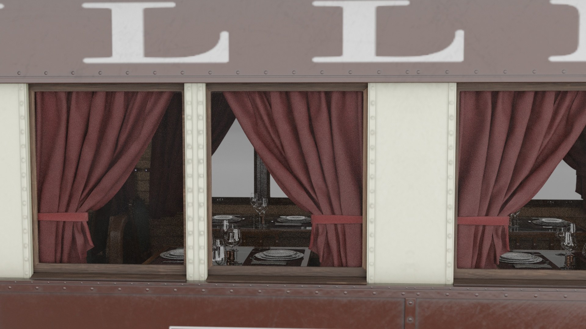 Railway Coach 3D Model - TurboSquid 2019207