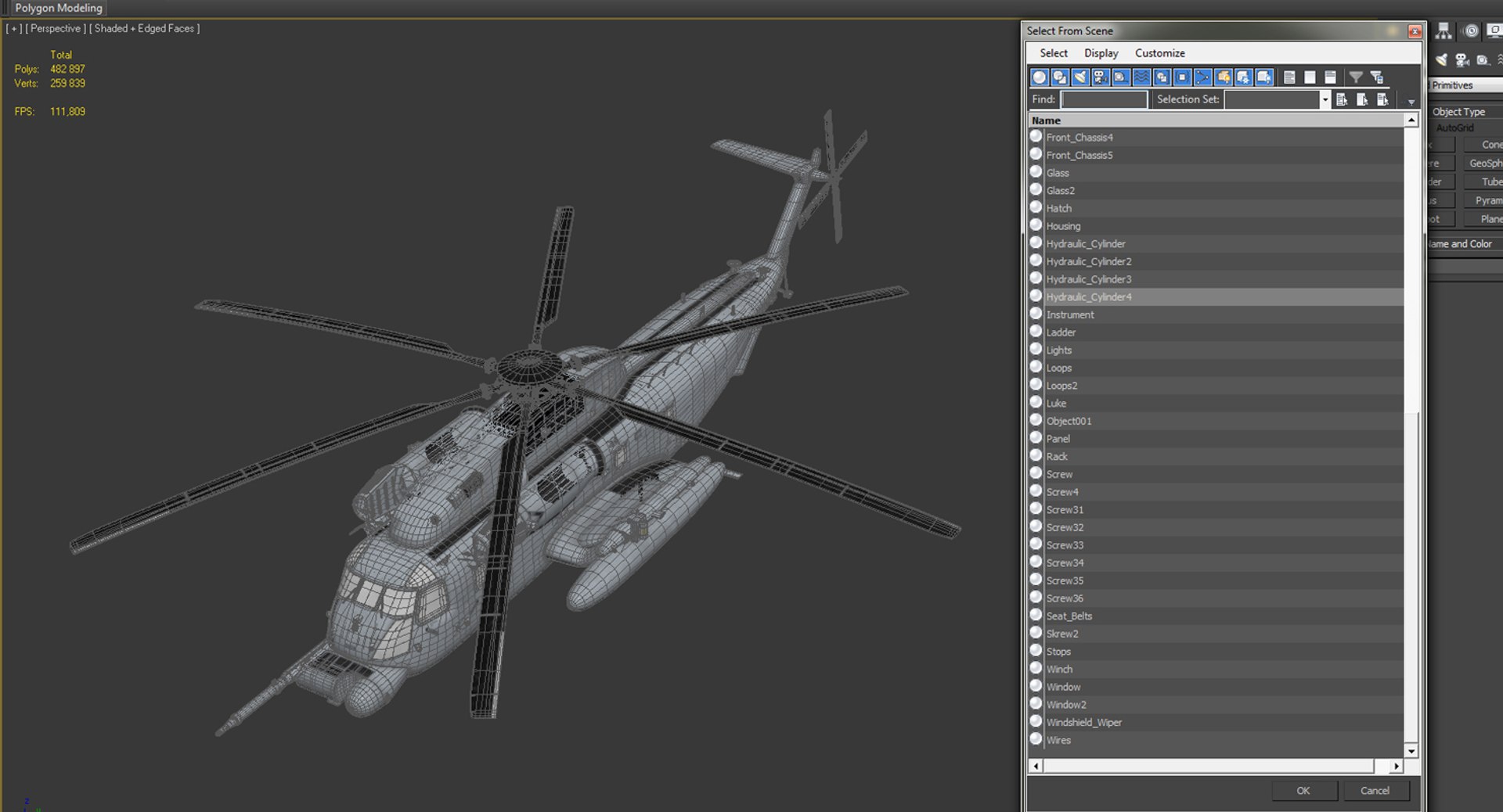 3d x sikorsky mh-53 pave usaf