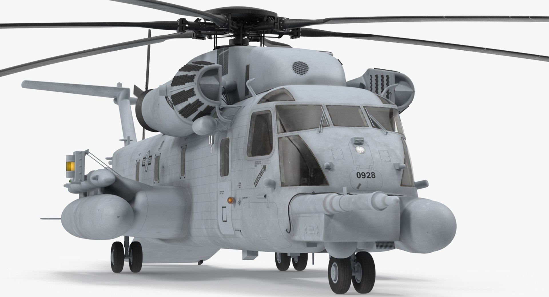 3d x sikorsky mh-53 pave usaf