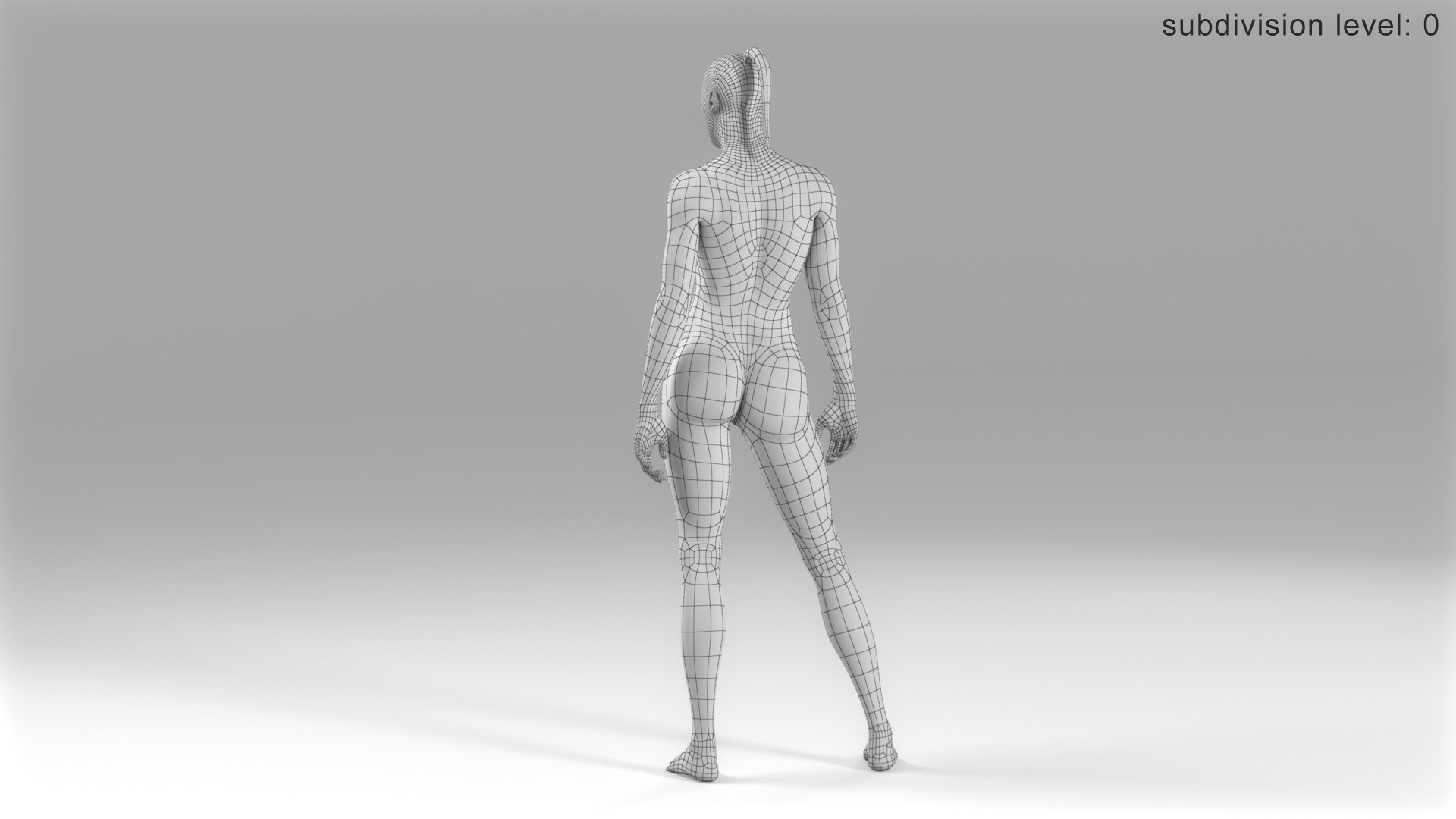 3D Female Body Animated HQ Model - TurboSquid 1862951
