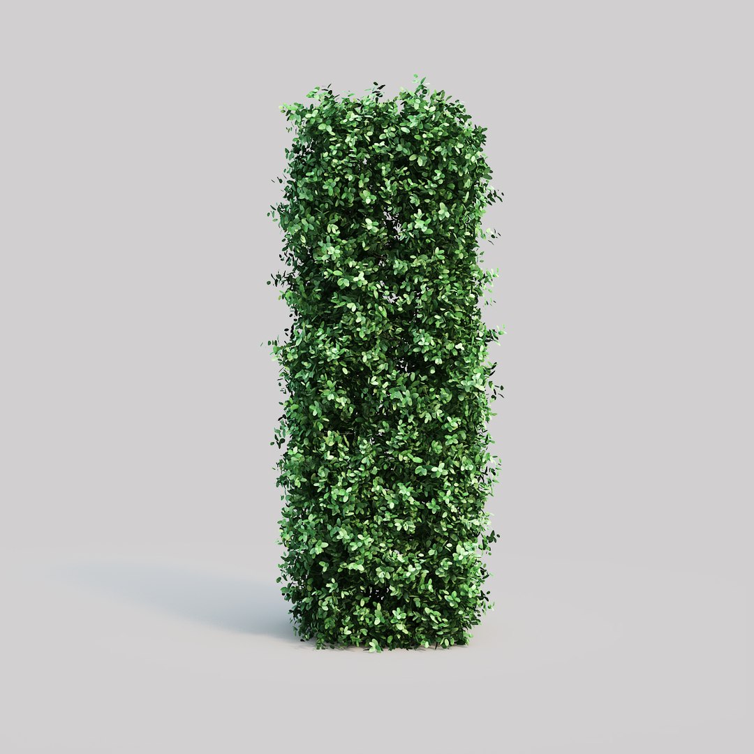 Alphabet Buxus Obj