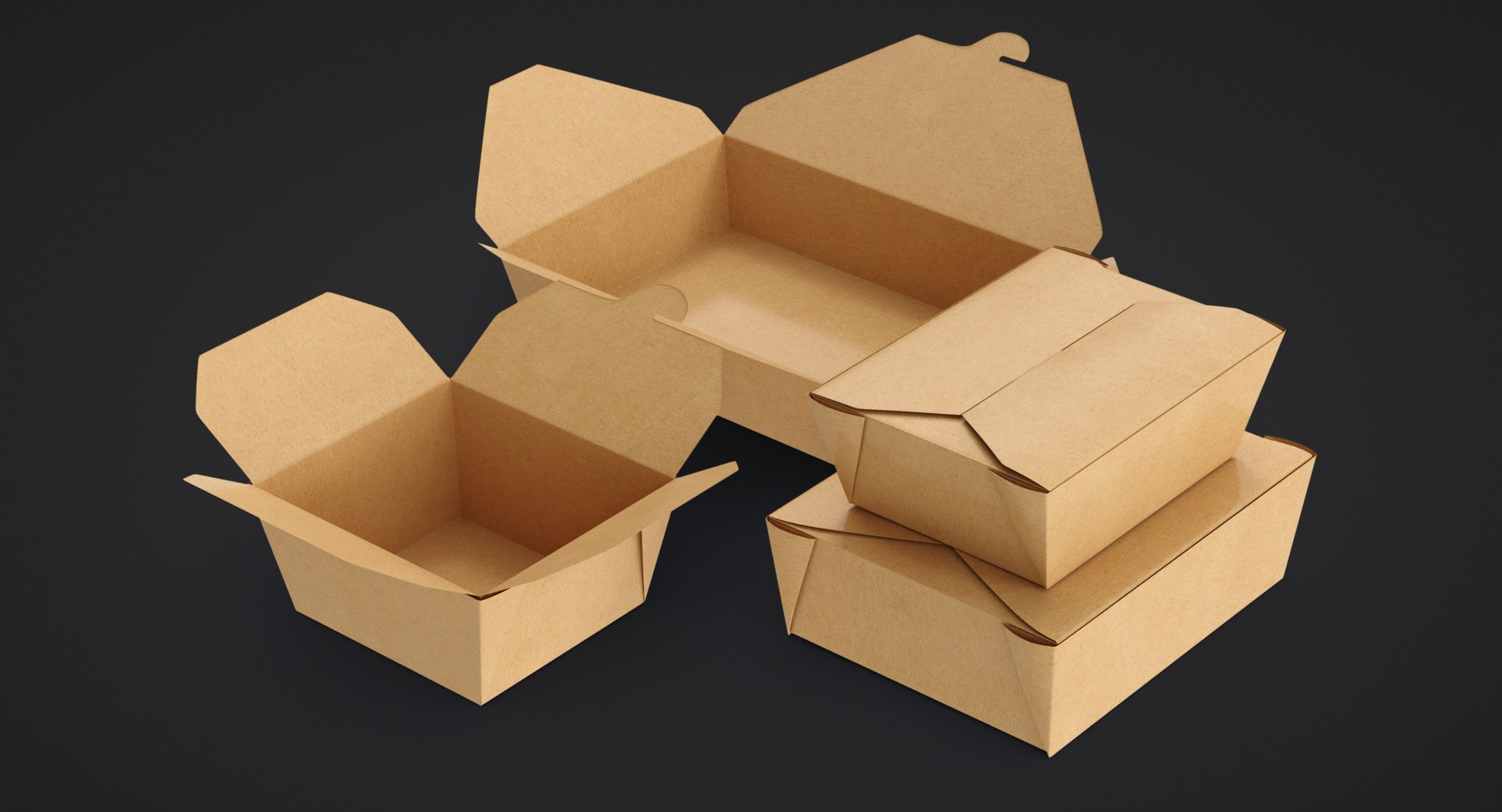 Food Pack Packaging Model - TurboSquid 1407983
