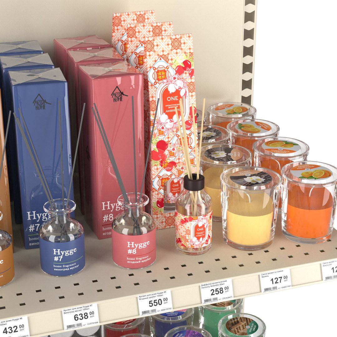 Fragrance Showcase Model - TurboSquid 2071831