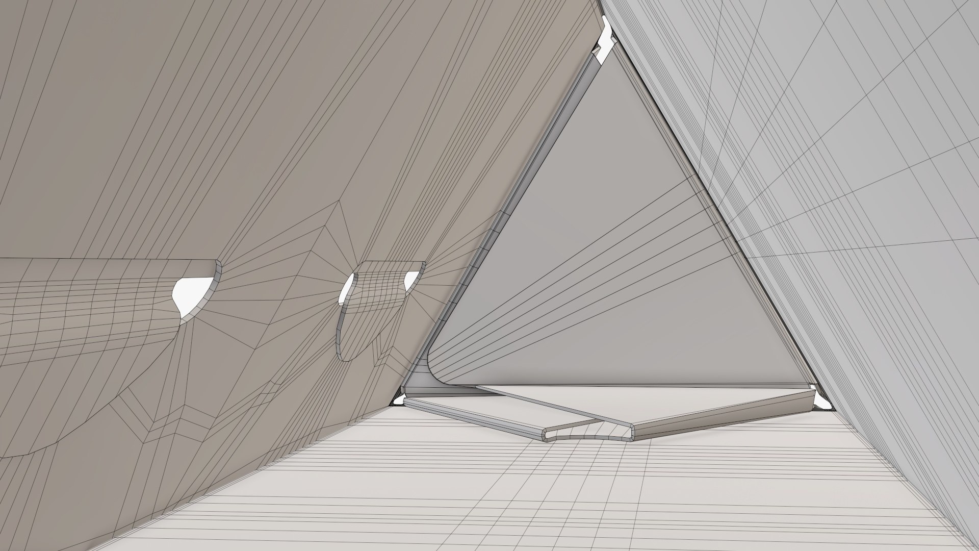 3D Model Cardboard Triangular Tube - TurboSquid 1628337