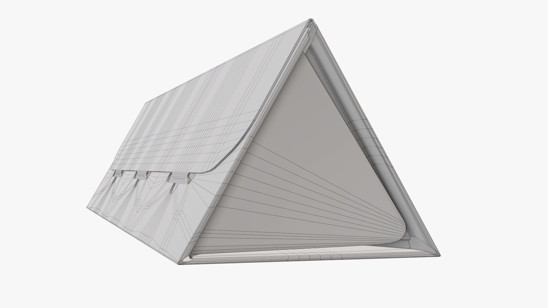 3D Model Cardboard Triangular Tube - TurboSquid 1628337