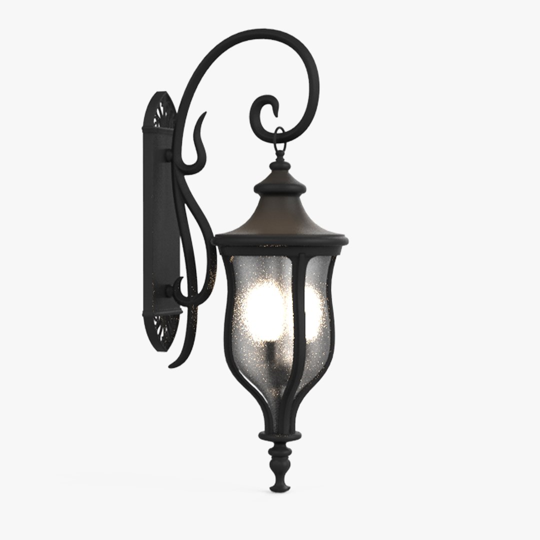 Wall lighting fixture classic 3D model - TurboSquid 2055432