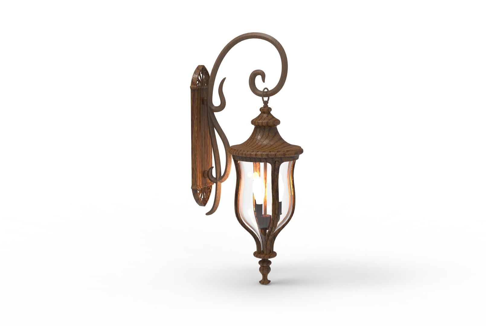 Wall Lighting Fixture Classic 3D Model - TurboSquid 2055432
