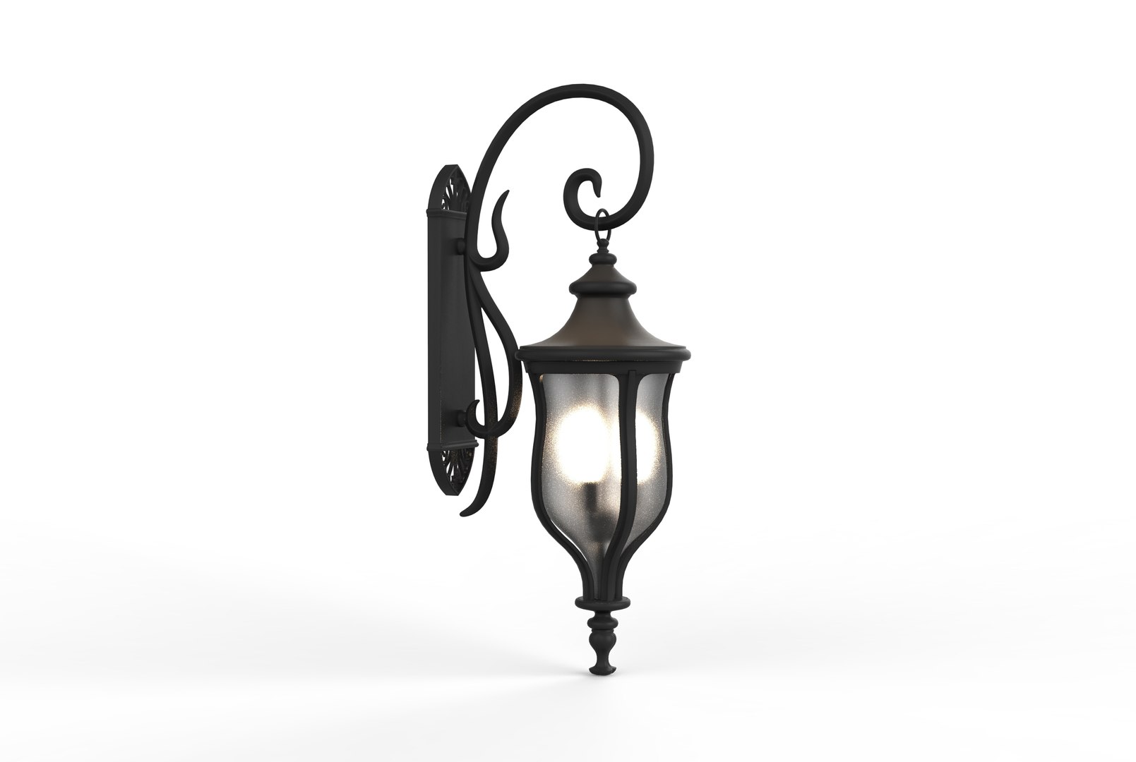Wall Lighting Fixture Classic 3D Model - TurboSquid 2055432