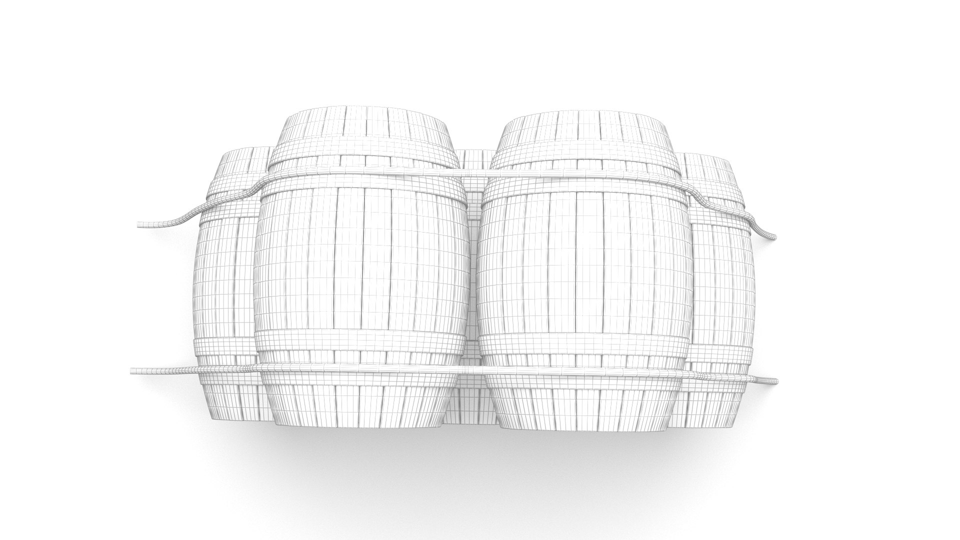 3D Barrel 01 - TurboSquid 1809520