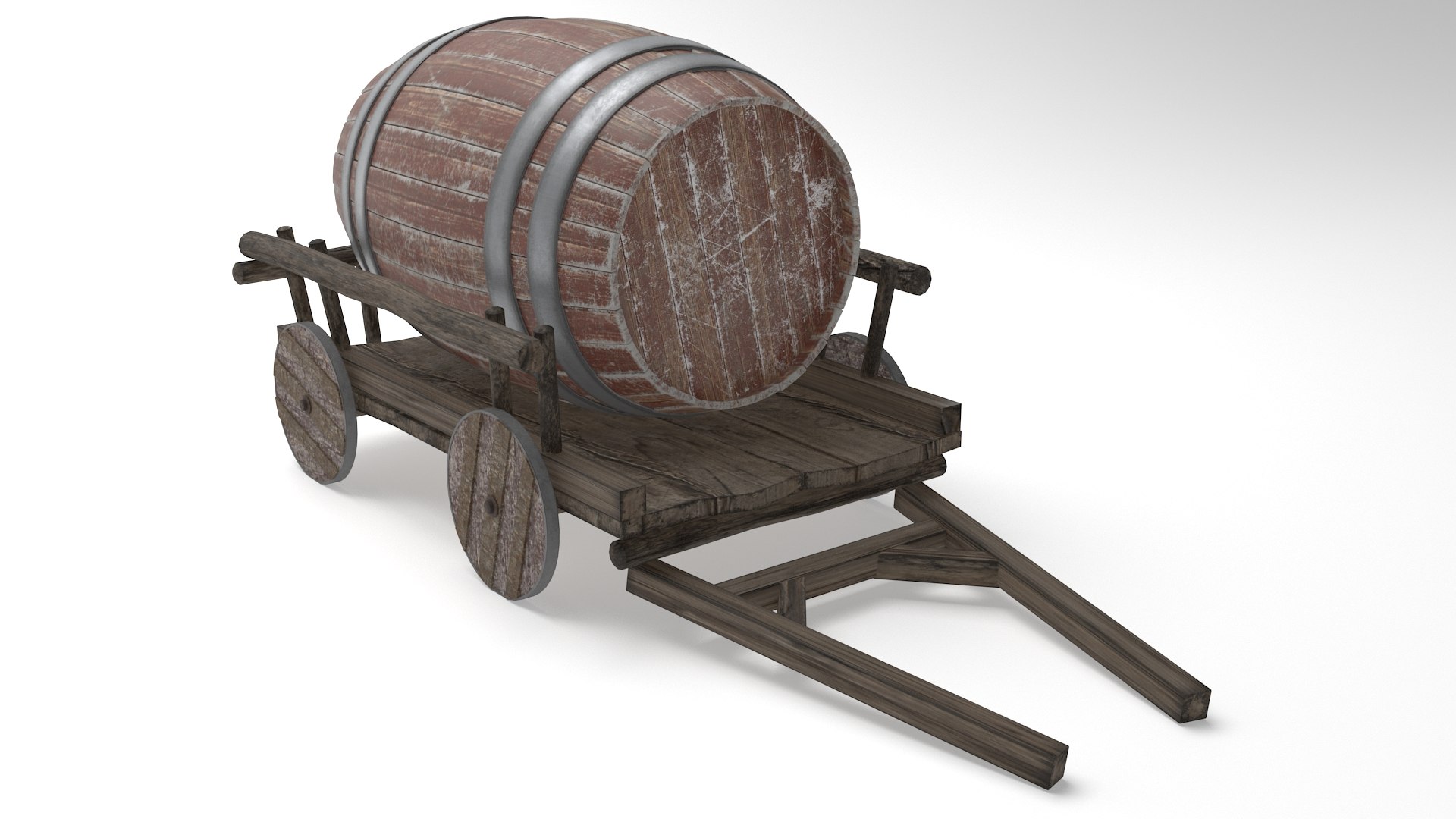 3D Barrel 01 - TurboSquid 1809520