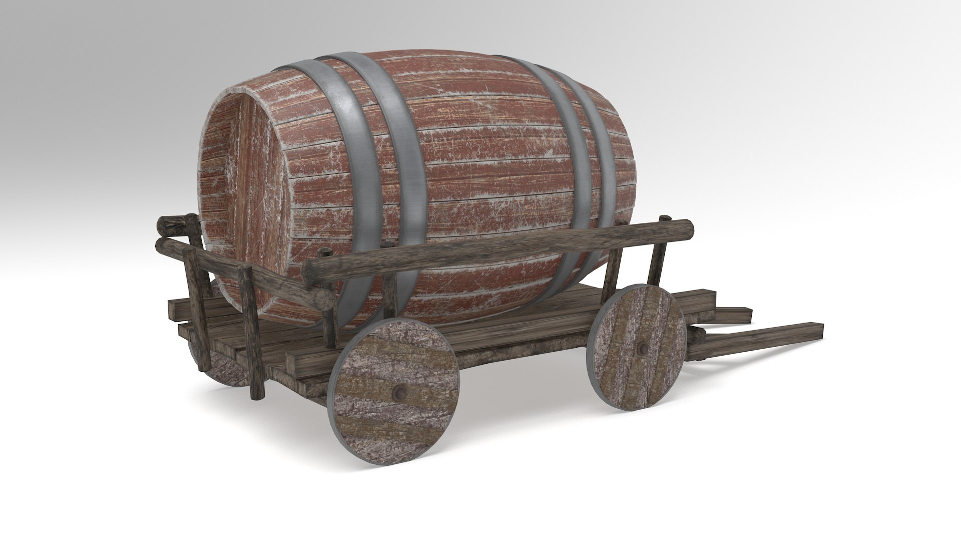3D Barrel 01 - TurboSquid 1809520