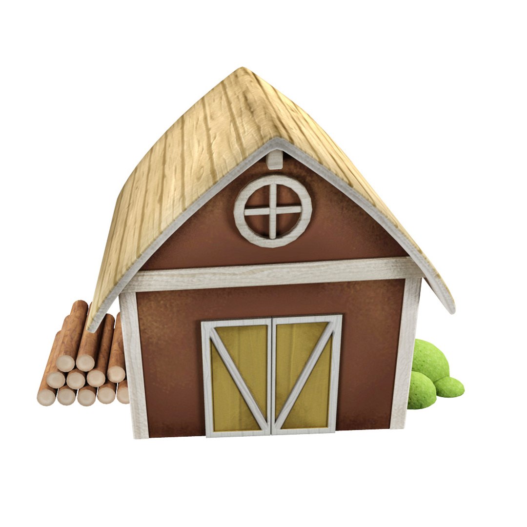 Cartoon Props 3d Obj