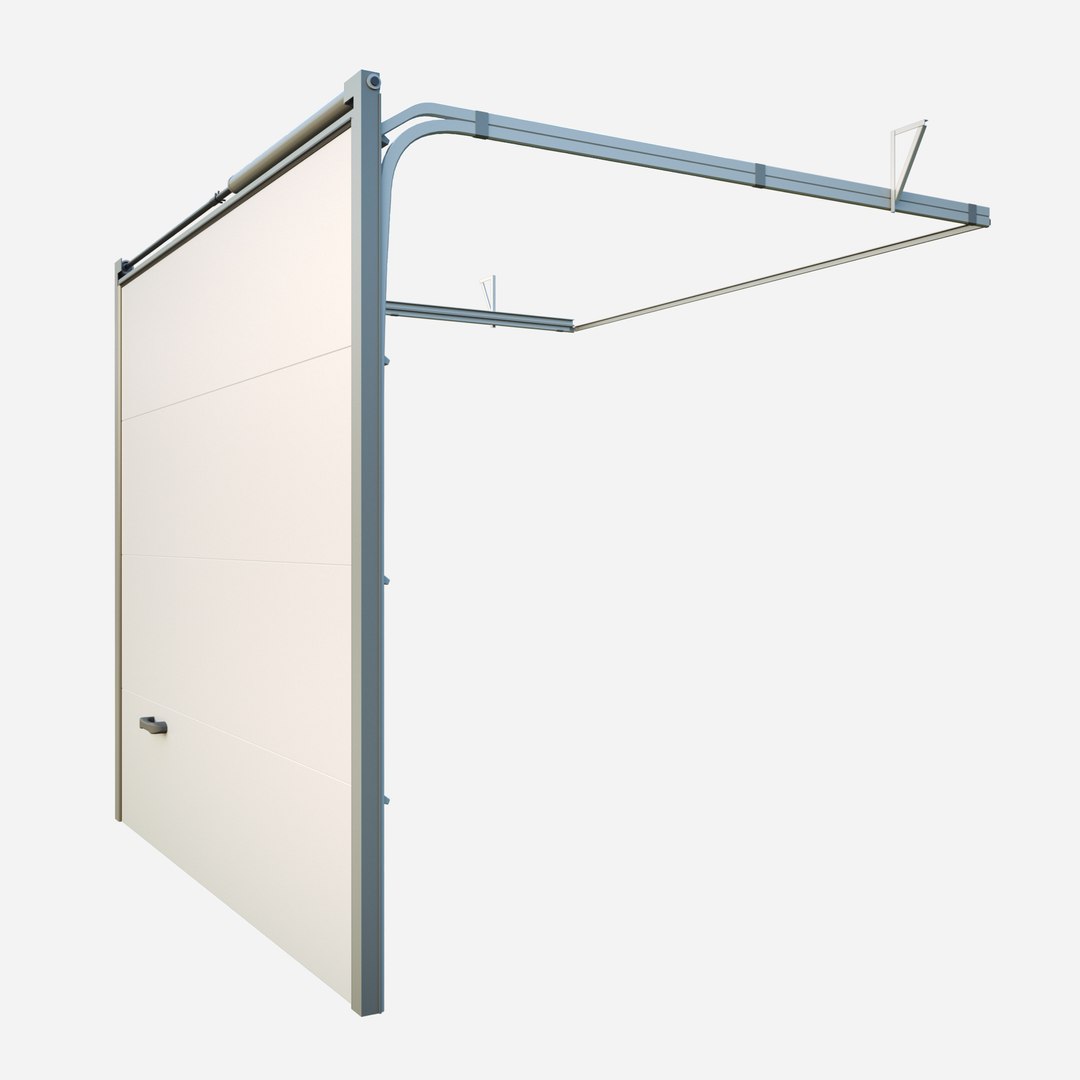 3D Model Segmented Garage Door - TurboSquid 1159593
