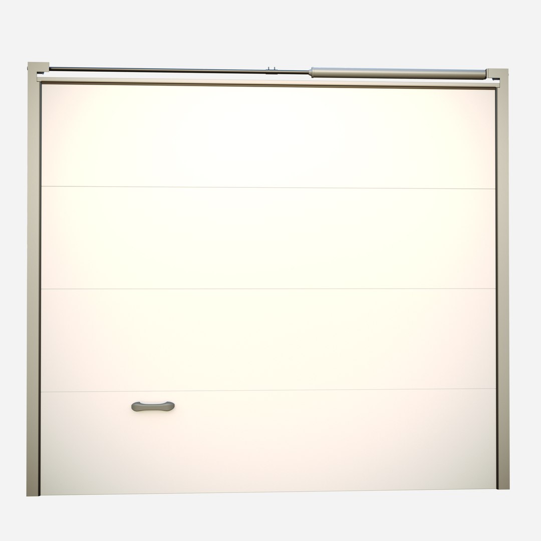 3D Model Segmented Garage Door - TurboSquid 1159593