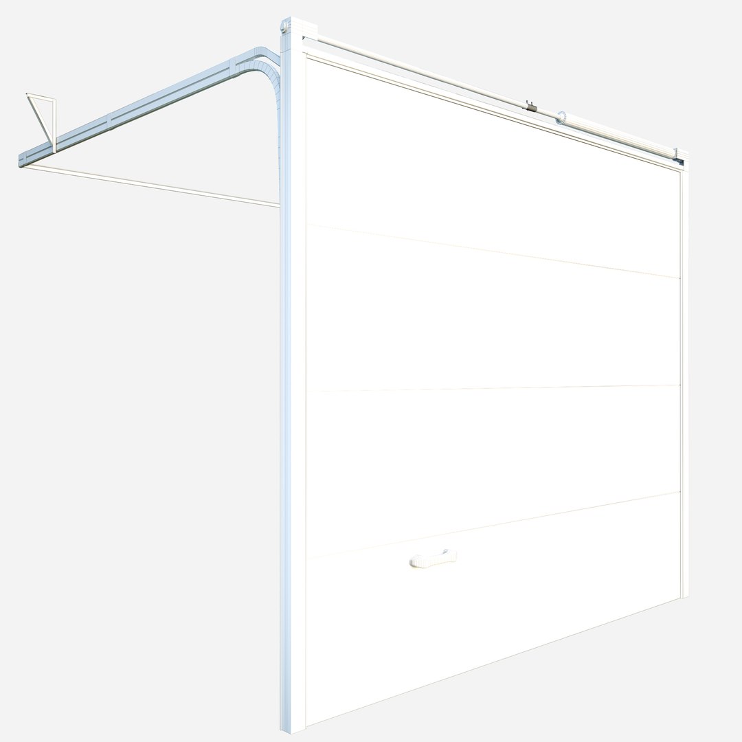 3D Model Segmented Garage Door - TurboSquid 1159593