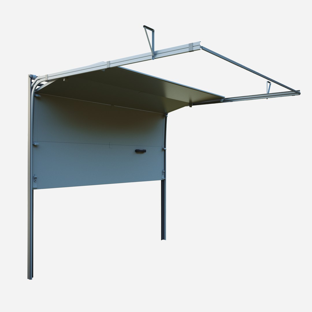 3D Model Segmented Garage Door - TurboSquid 1159593