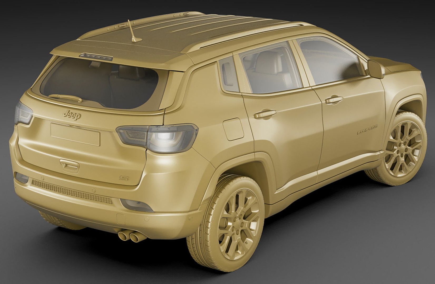 Jeep compass compas 3D model - TurboSquid 1612932
