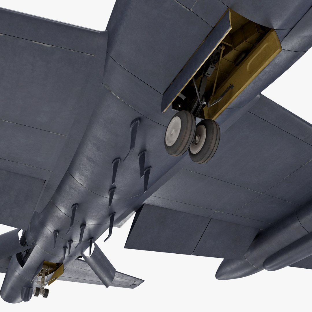 3d reconnaissance aircraft lockheed u-2 model