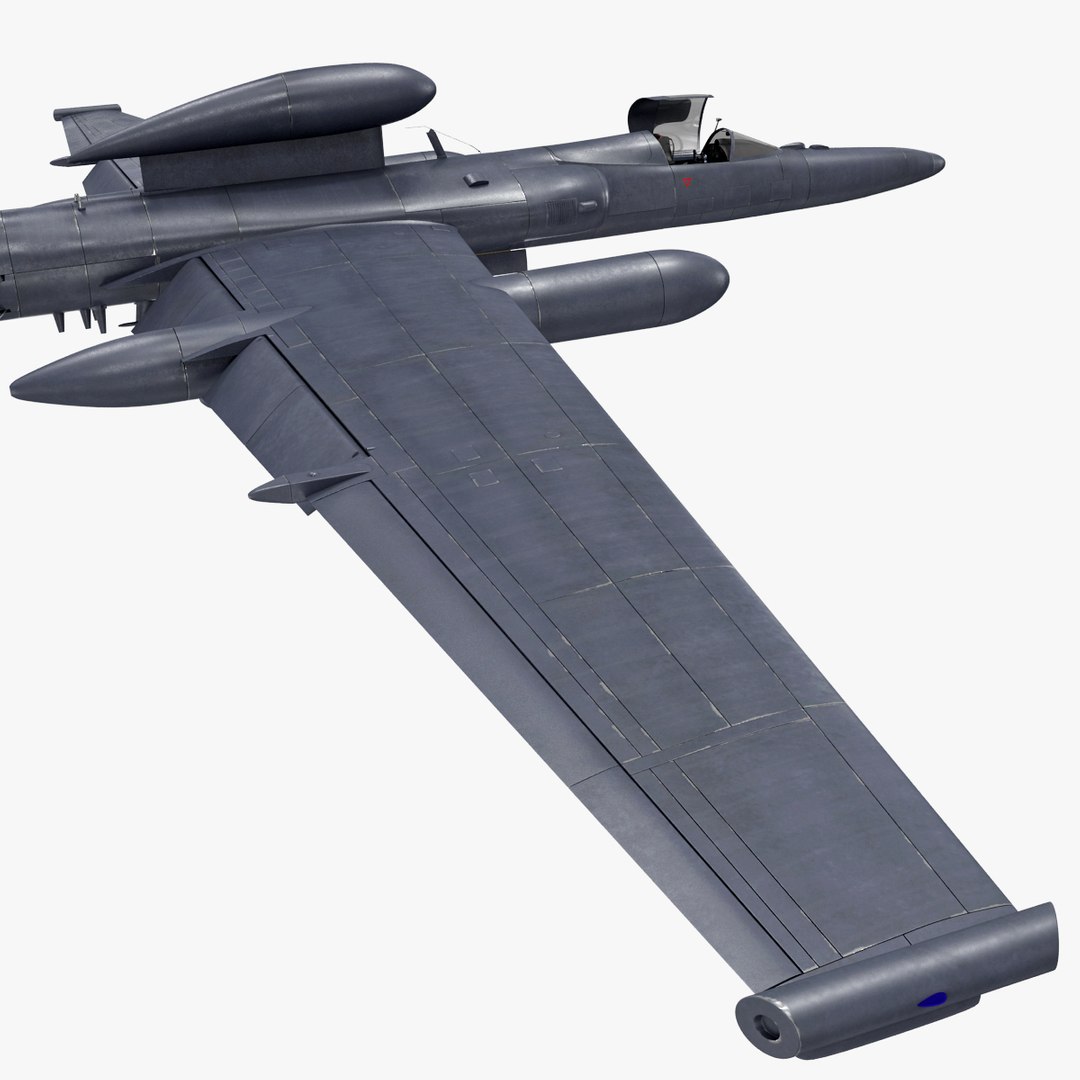 3d reconnaissance aircraft lockheed u-2 model