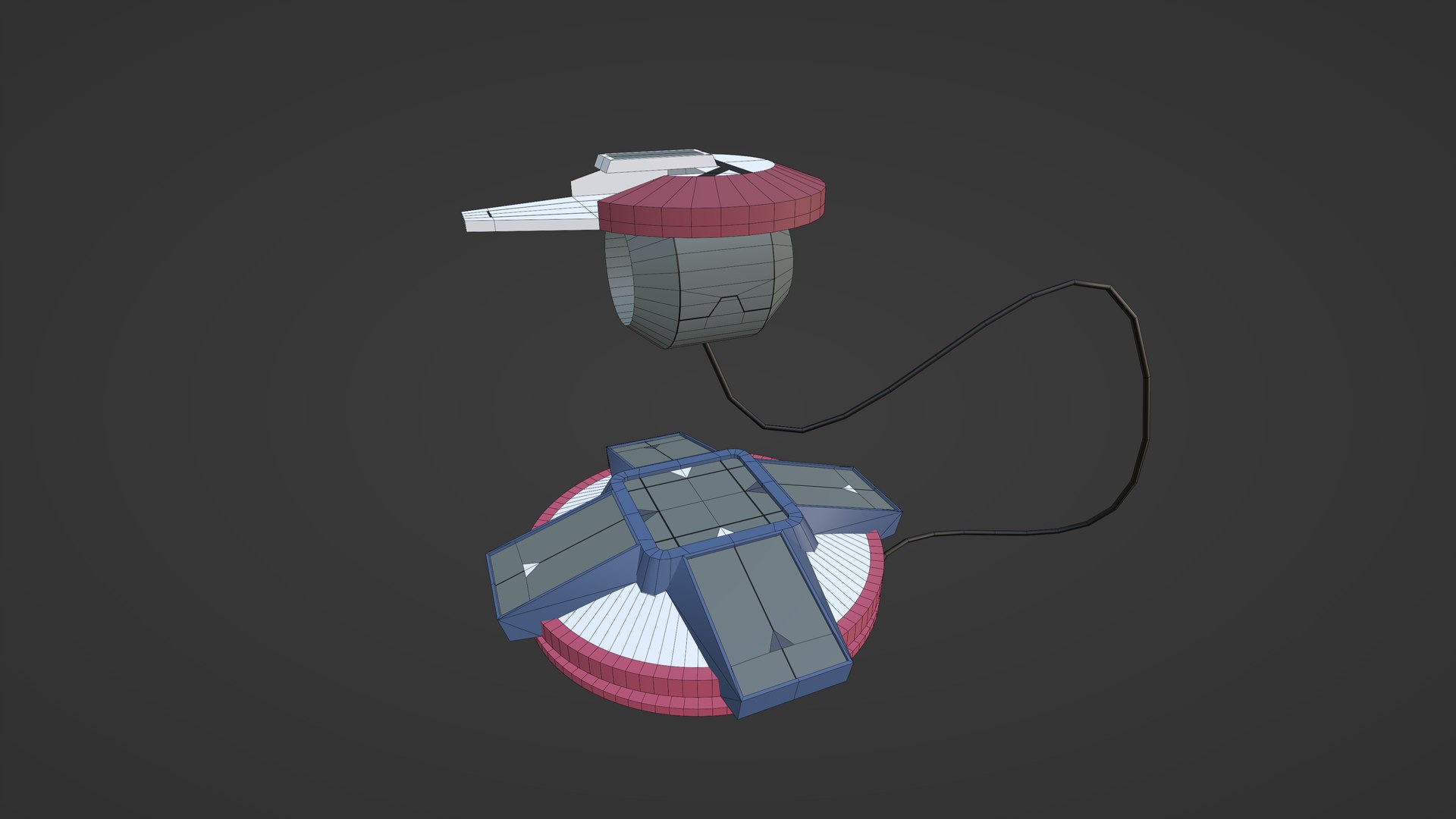 3D Duel Disk 1 Prototype Yugioh Anime Lowpoly - TurboSquid 1956462