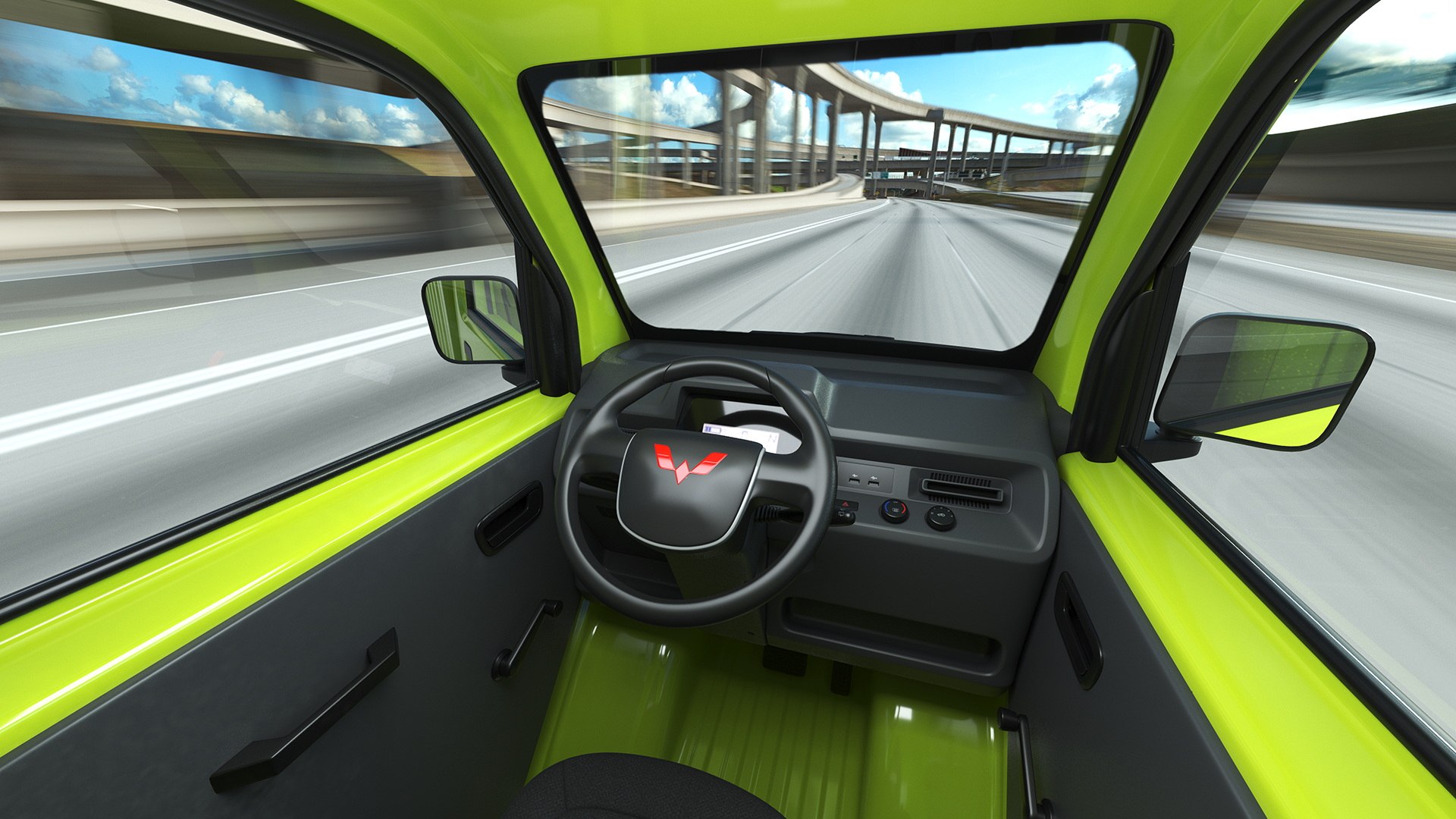 3D Wuling E10 Mini Truck Green Color - TurboSquid 2155805