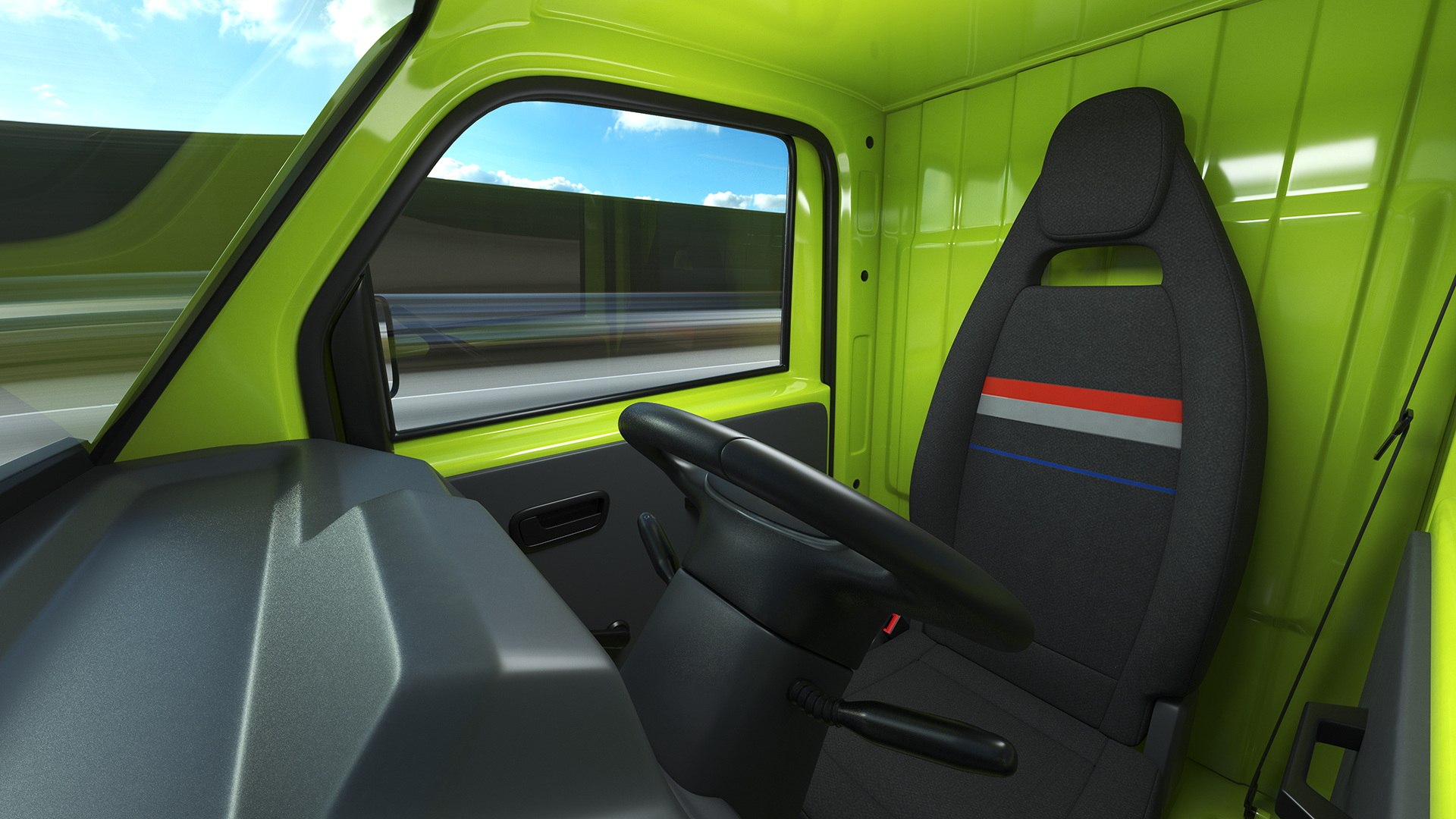 3D Wuling E10 Mini Truck Green Color - TurboSquid 2155805