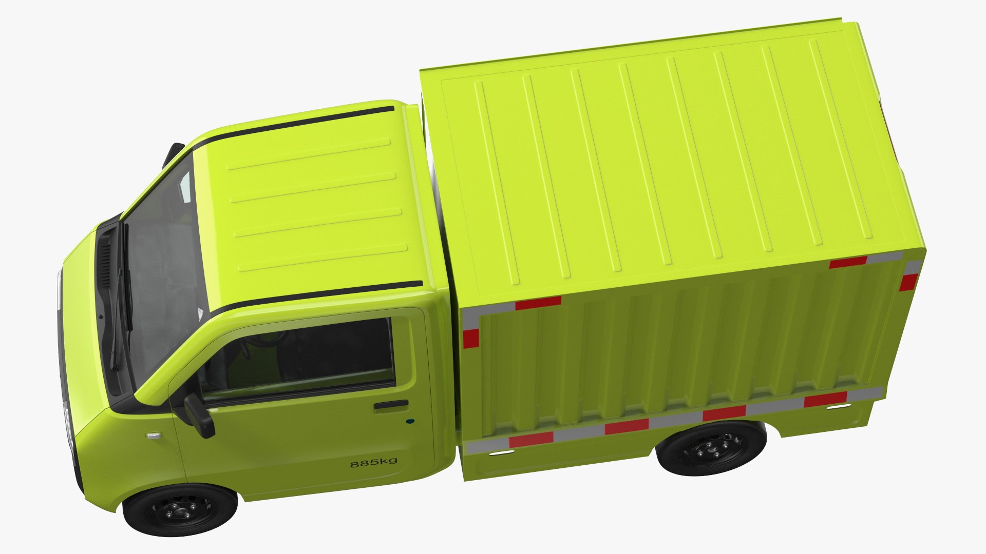 3D Wuling E10 Mini Truck Green Color - TurboSquid 2155805