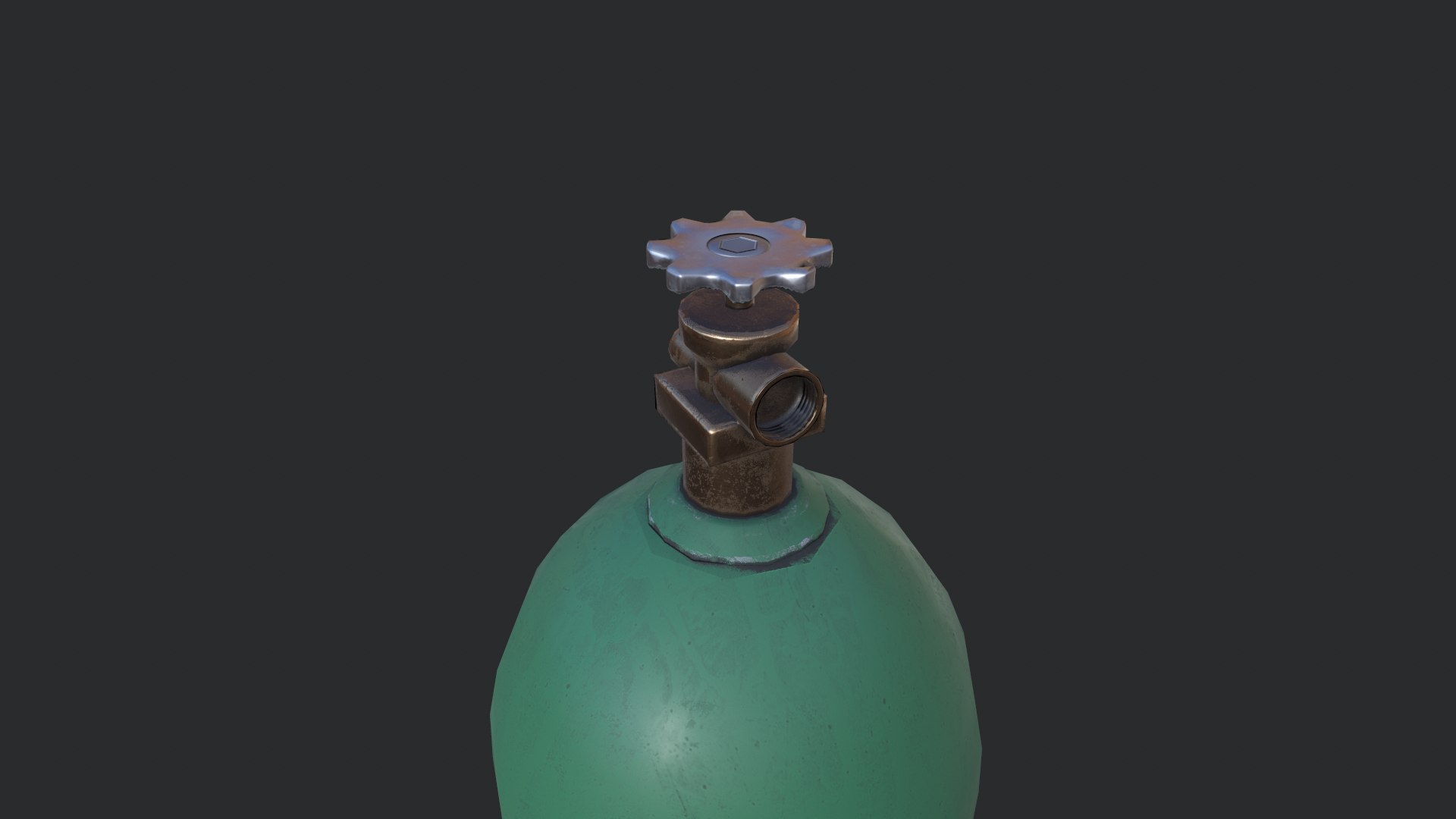 Oxygen Cylinder 3D Model - TurboSquid 1702916