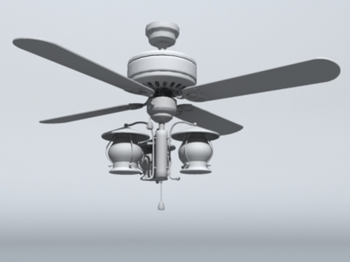 3d Model Living Room Ceiling Fan
