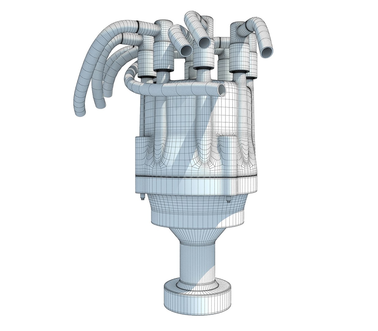 Engine Distributor 3D - TurboSquid 1171885