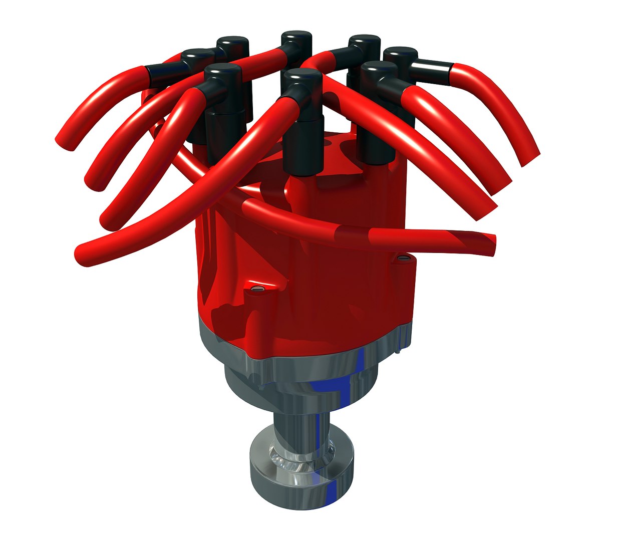 Engine Distributor 3D - TurboSquid 1171885