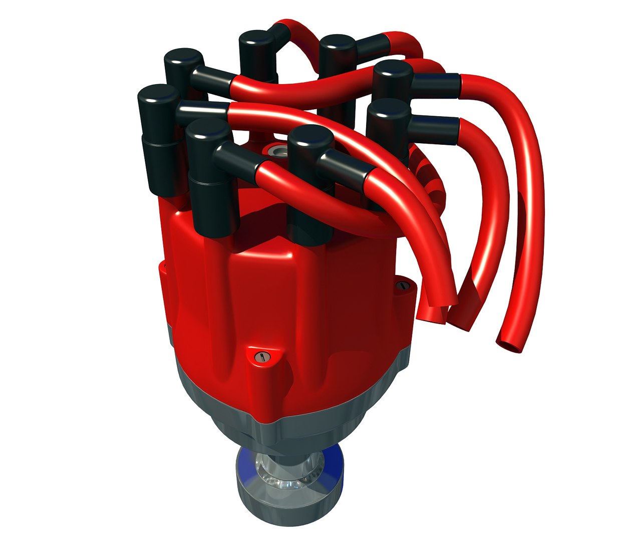 Engine Distributor 3D - TurboSquid 1171885