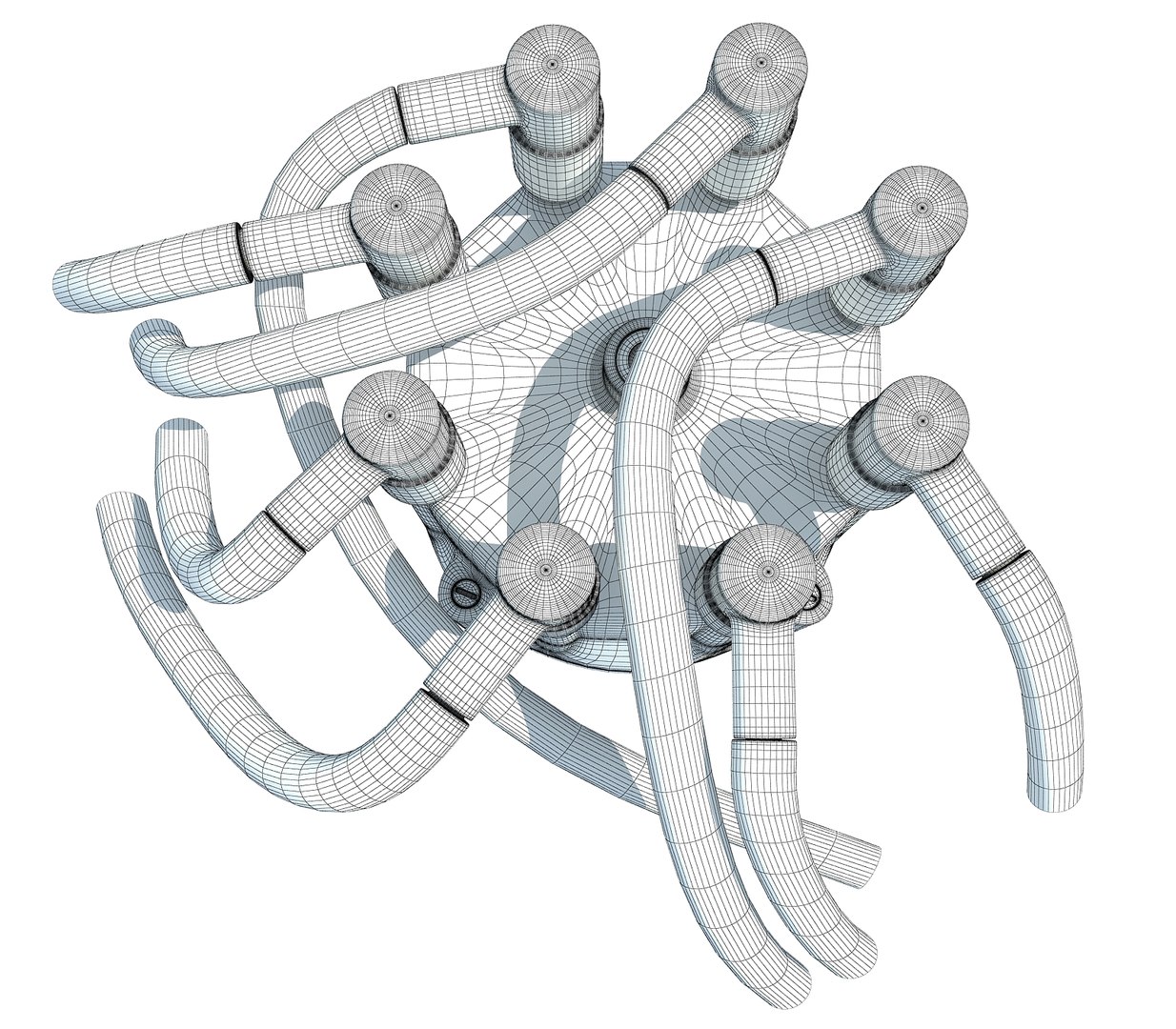Engine Distributor 3D - TurboSquid 1171885