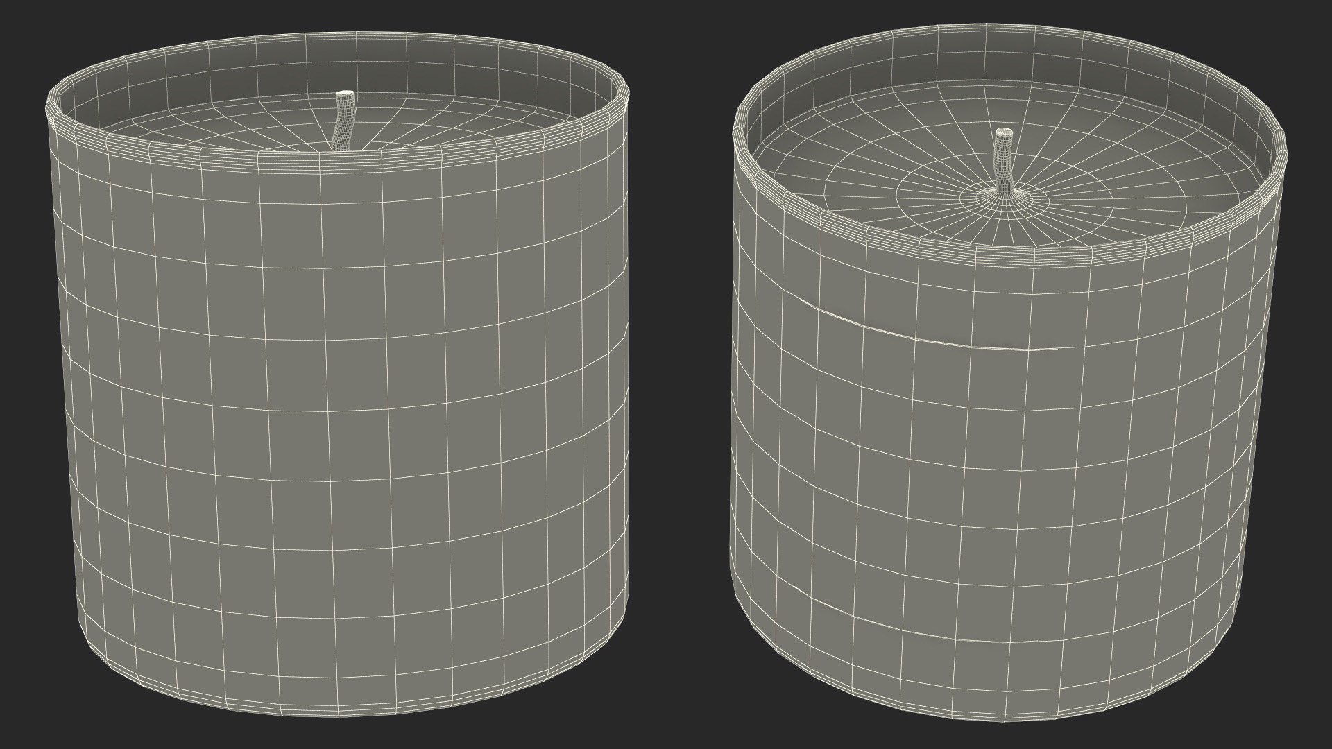 3D Scented Candle White Model - TurboSquid 2215124