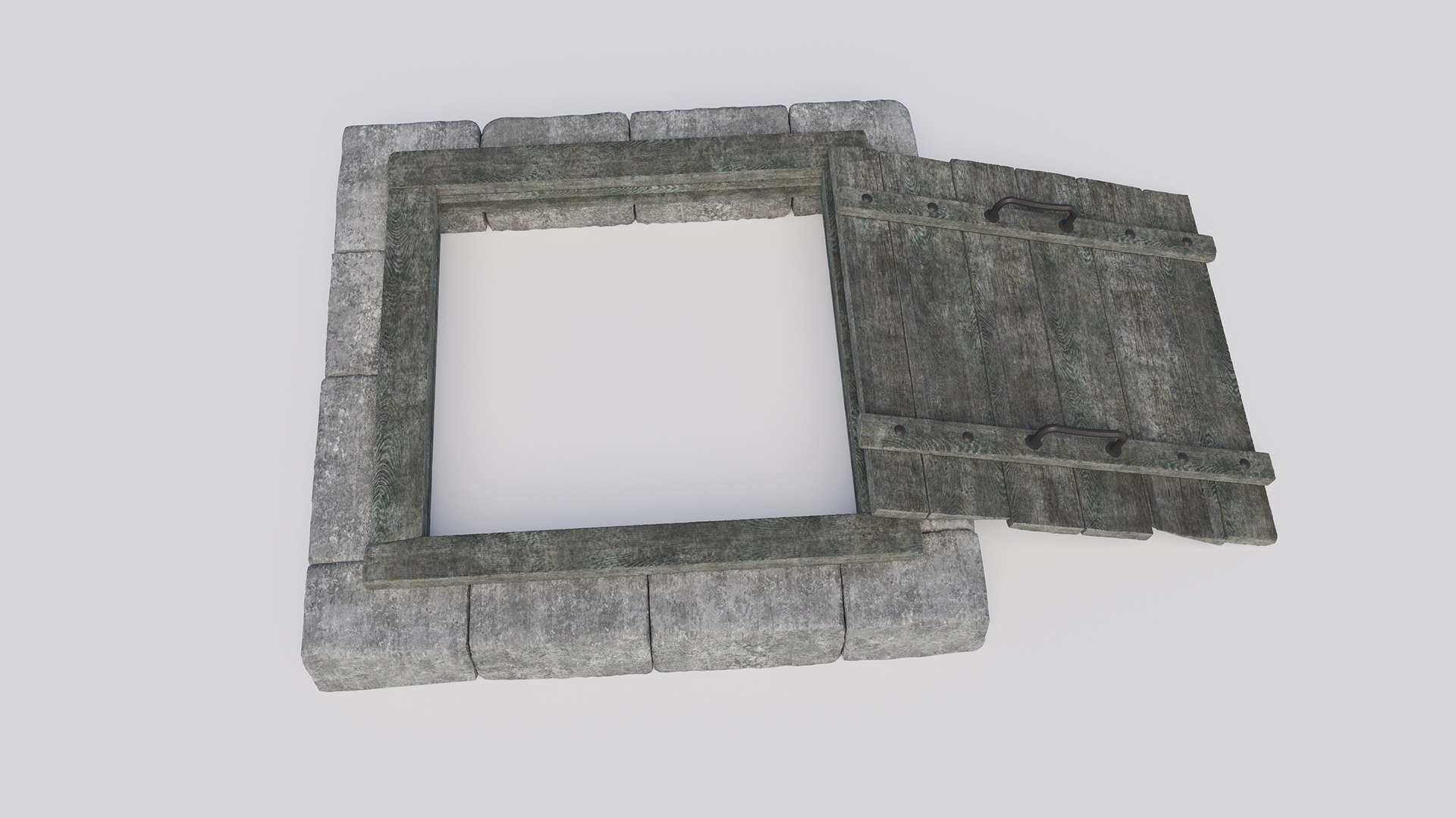 3D Wooden Hatch - TurboSquid 2190797
