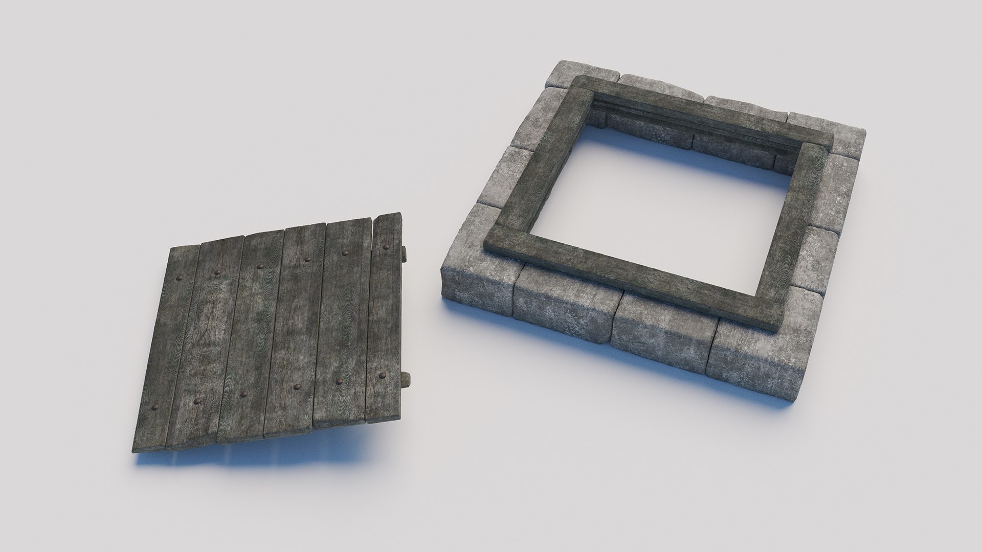 3D Wooden Hatch - TurboSquid 2190797