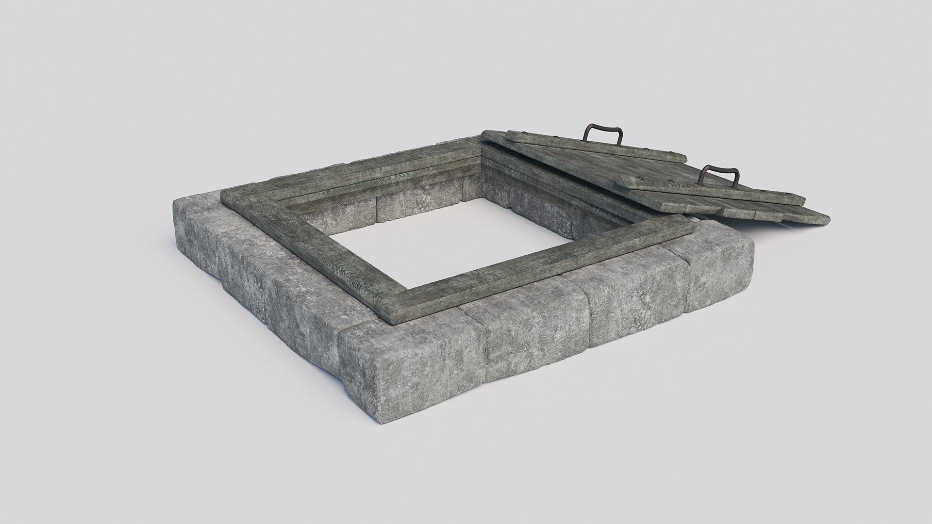 3D Wooden Hatch - TurboSquid 2190797