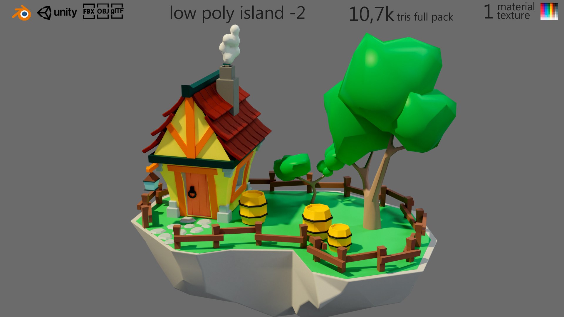 3D Island 2 Model - TurboSquid 1951285