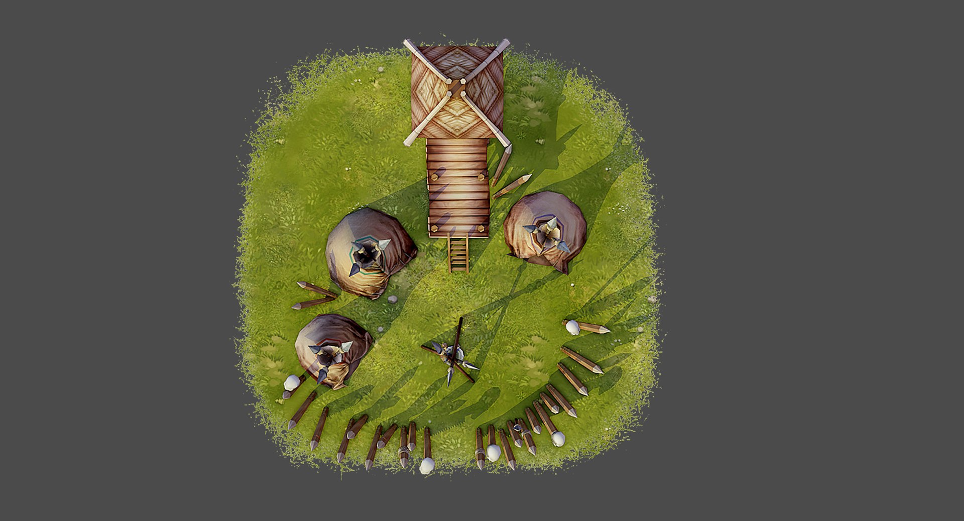 Cartoon Battle Camp Max