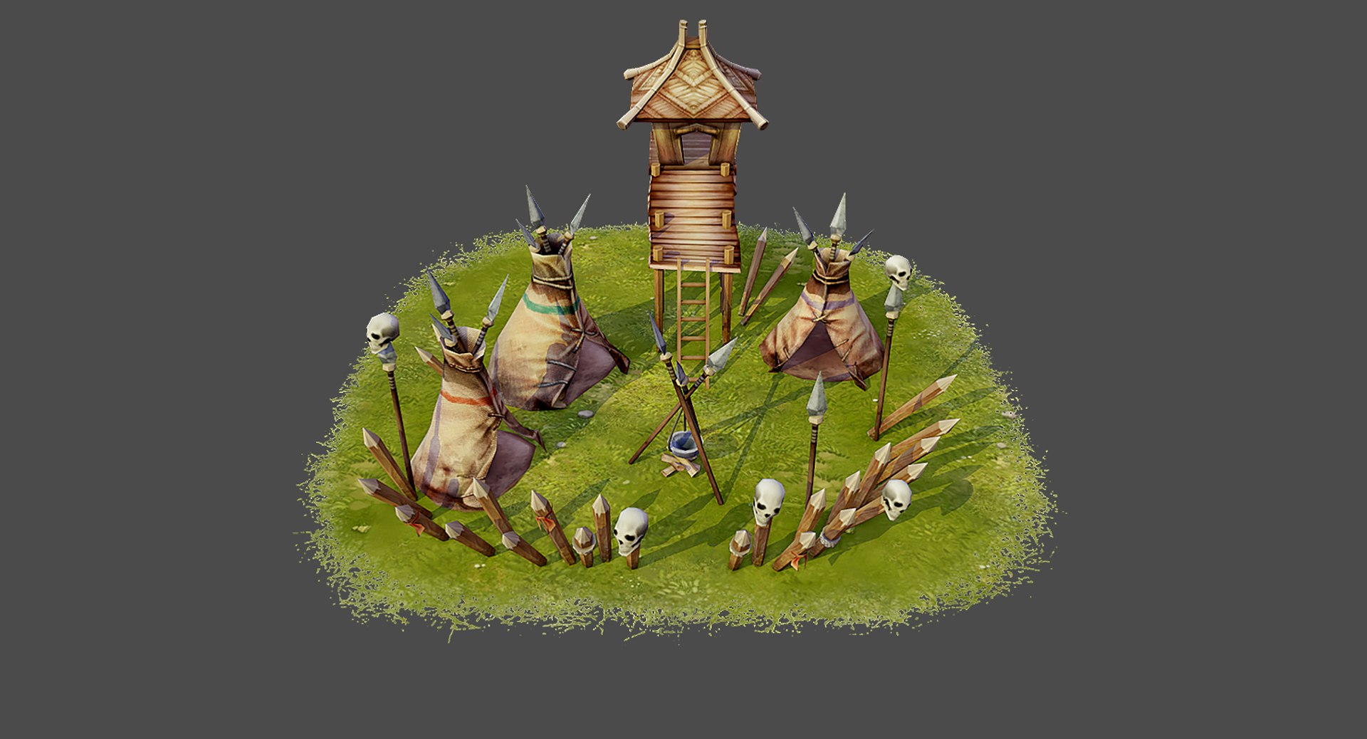 Cartoon Battle Camp Max