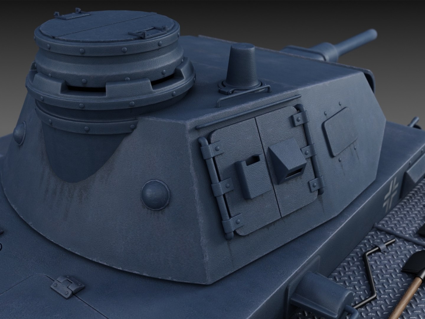German Tank Panzer Iii 3d Model